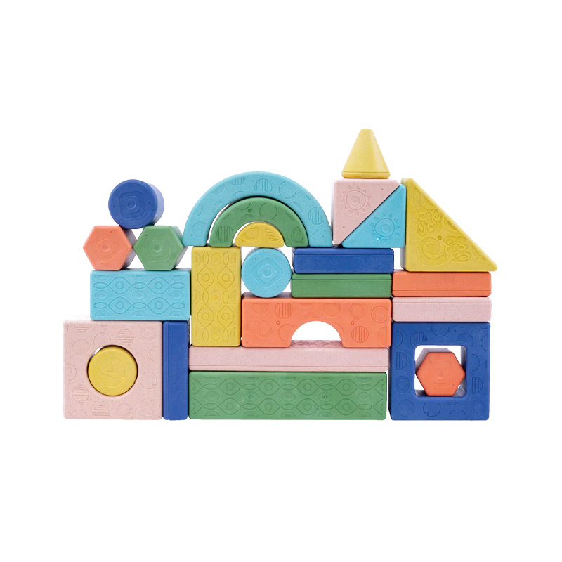 Bio Blocks 24 peças de Trixie Baby | MiniKidz