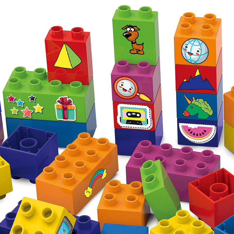 Blocos Ecológicos 60 peças de Biobuddi | MiniKidz