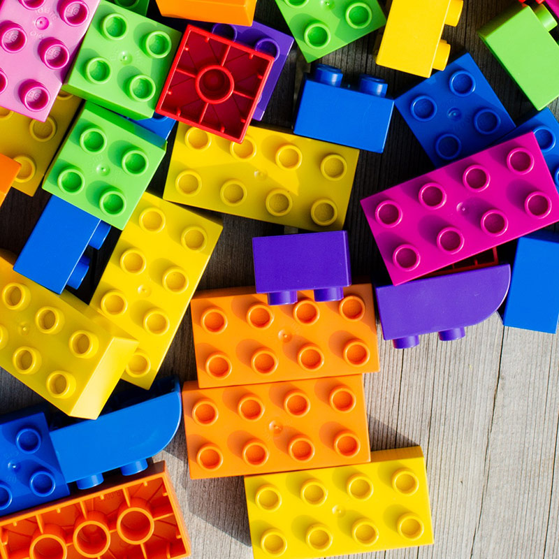 Blocos Ecológicos 60 peças de Biobuddi | MiniKidz