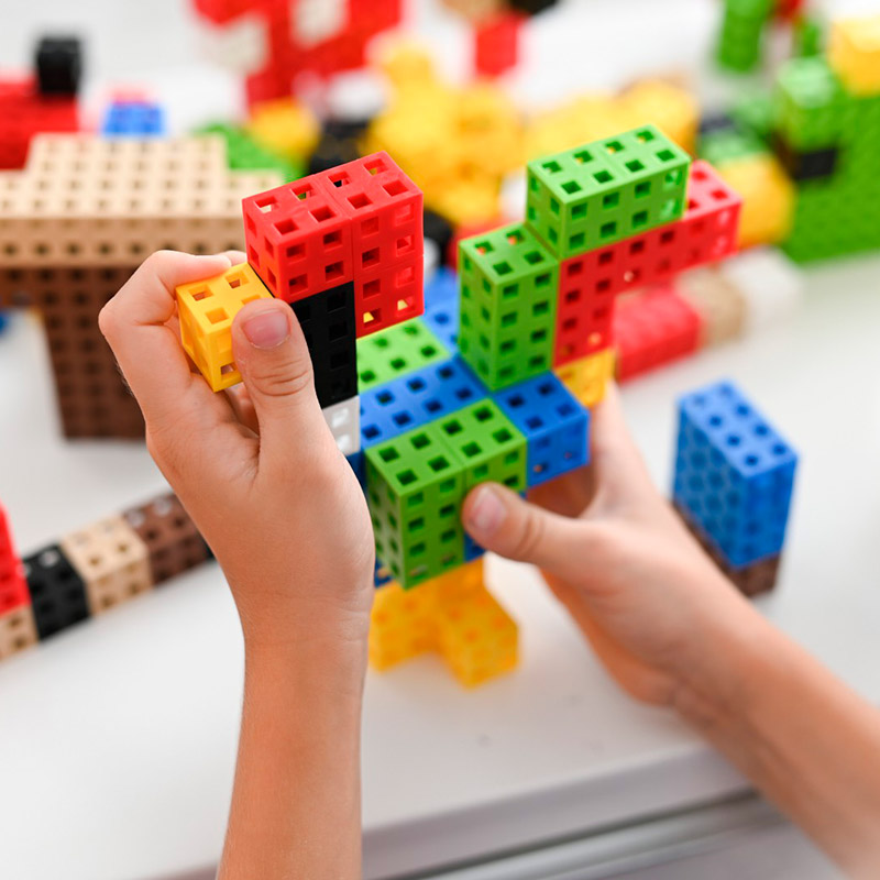 Bloques Meli Cube Pastel 50 piezas en Minikidz