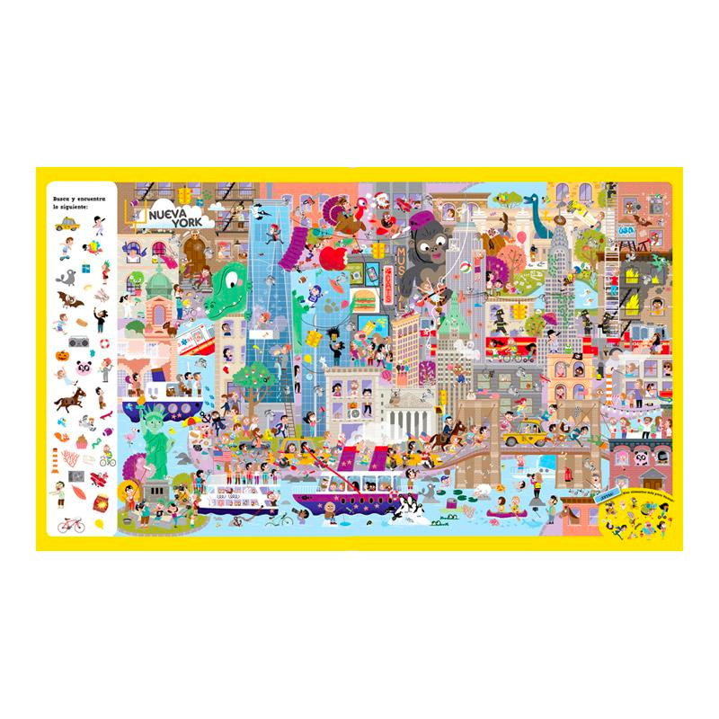 Busca que te Busca Ciudades del Mundo de Auzou en Minikidz