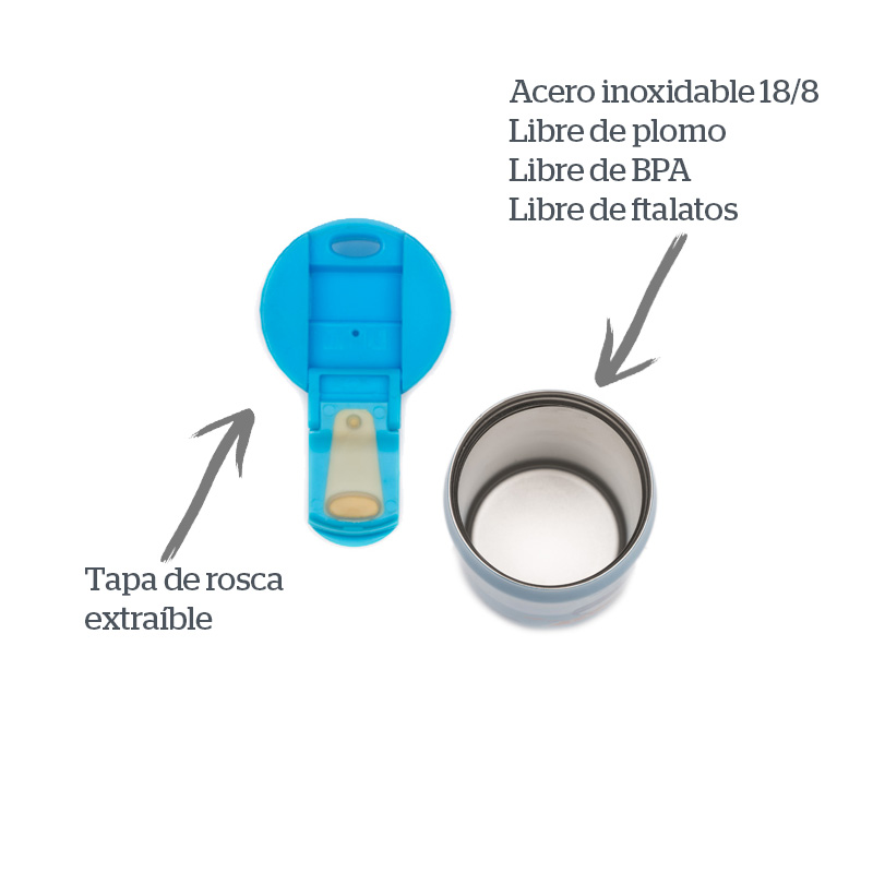 Cantimplora Robot Alexander de Beatrix NY en MiniKidz