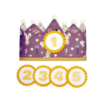 Corona de Cumpleaños Bosque de Enfila't en Minikidz