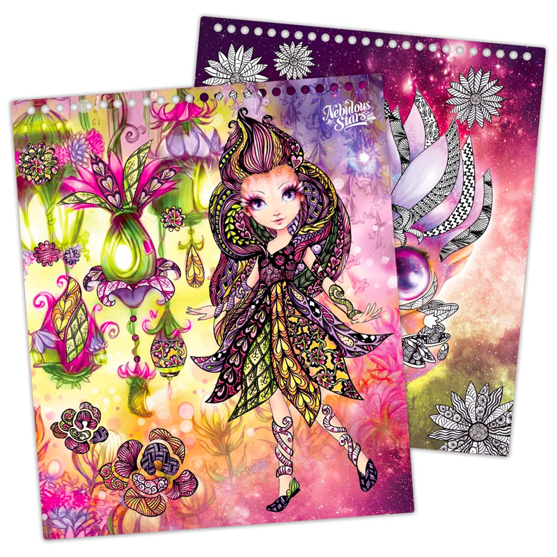 Cuaderno de Bocetos Creativos de Petulia de Nebulous Stars en Minikidz