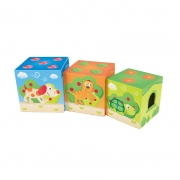 Cubos Apilables: Pepe & Friends de Hape en MiniKidz