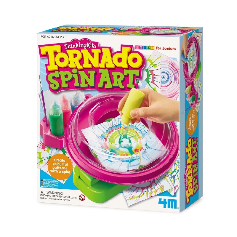 Estudio Spin Art de 4M en Minikidz