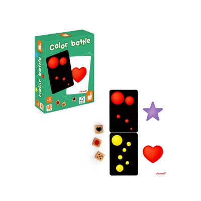Juego Color Battle de Janod en MiniKidz