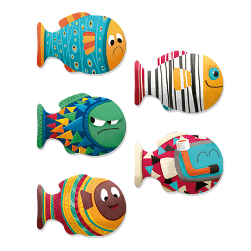 Juego de Memoria: Peces de Ludattica en MiniKidz