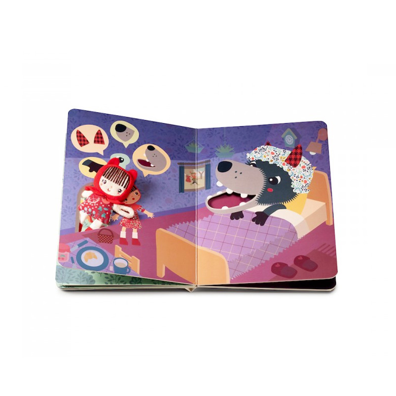Libro de Recorrido Caperucita Roja de Lilliputiens en Minikidz