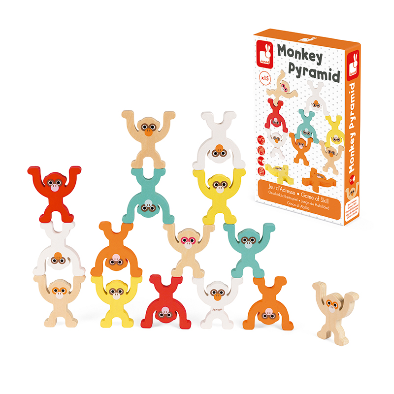 Monkey Pyramid de Janod en MiniKidz