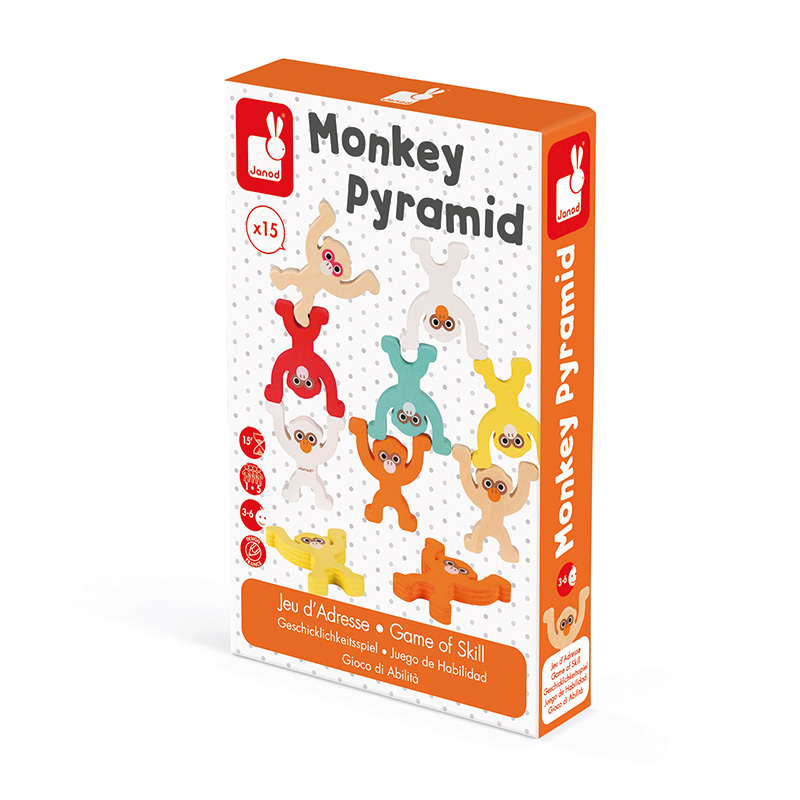 Monkey Pyramid de Janod en MiniKidz