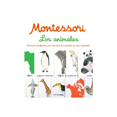 Montessori Kit Los Animales de Timun Mas en Minikidz