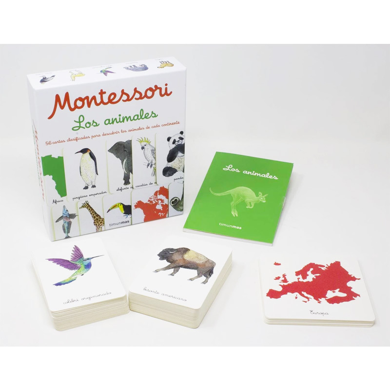 Montessori Kit Los Animales de Timun Mas en Minikidz