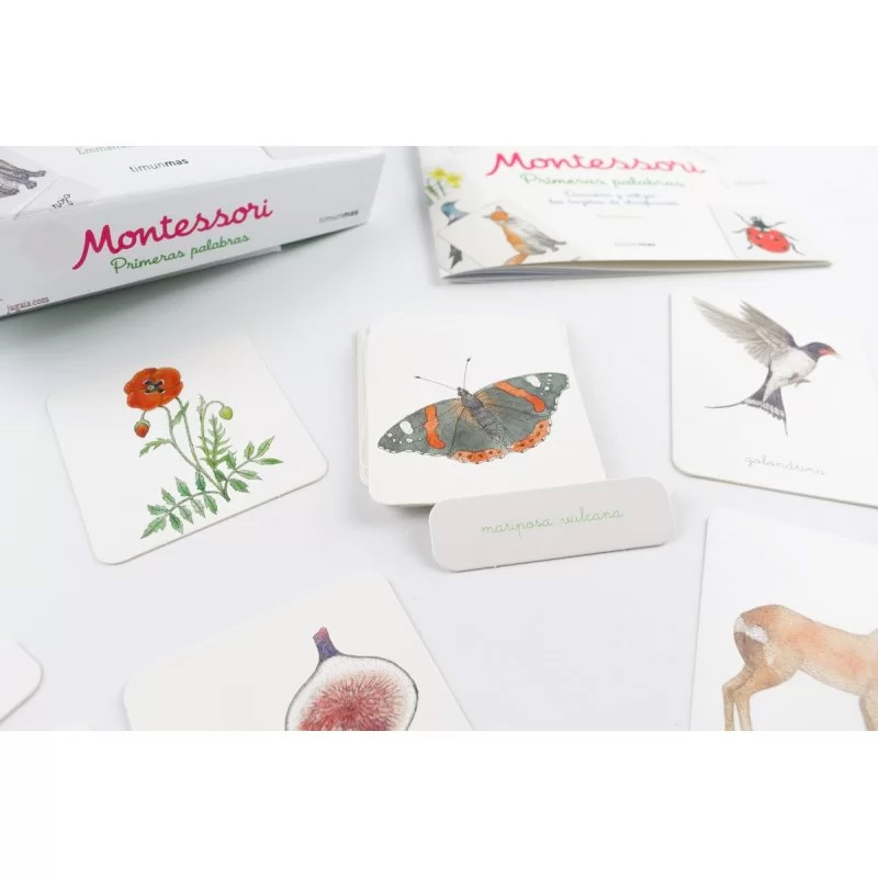 Montessori Kit Primeras Palabras de Timun Mas en Minikidz
