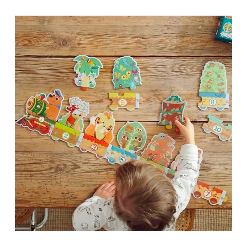 Puzzle Vamos a Contar 20 piezas de Djeco en Minikidz