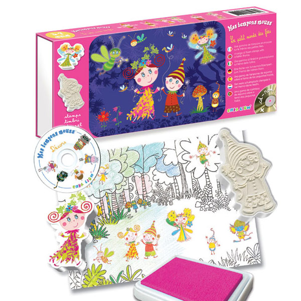 Tampones el Mundo de las Hadas de Crea Lign en MiniKidz