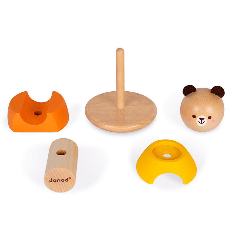 Tentetieso Apilable Oso de Janod en MiniKidz
