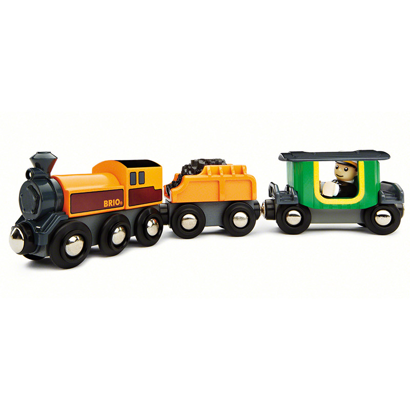 Tren de Vapor de época de Brio en MiniKidz