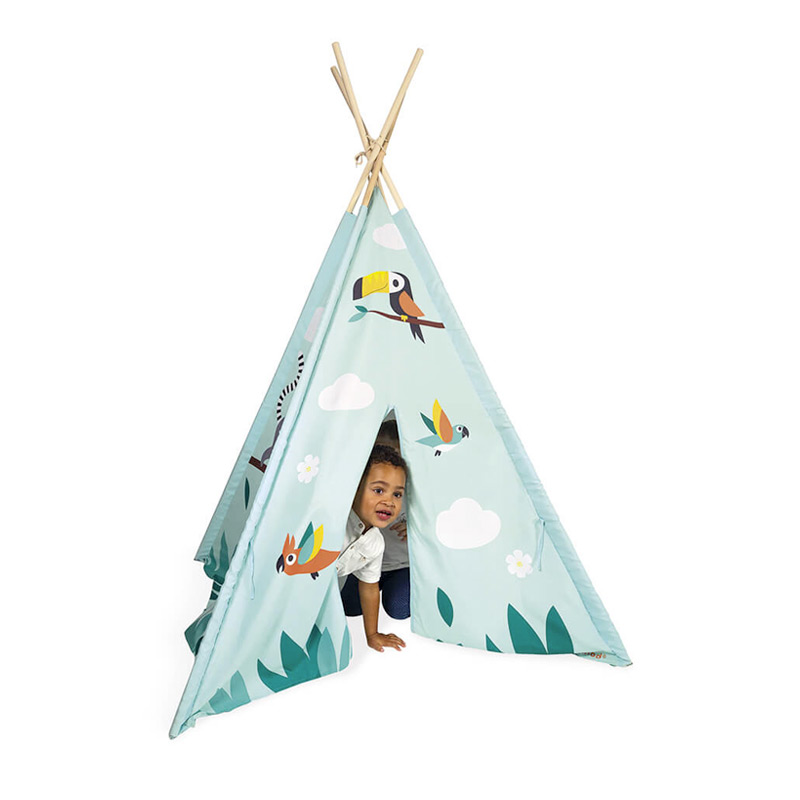 Tipi Tropical de la colección Tropik de Janod en Minikidz