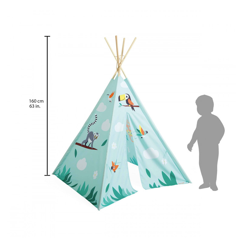 Tipi Tropical de la colección Tropik de Janod en Minikidz